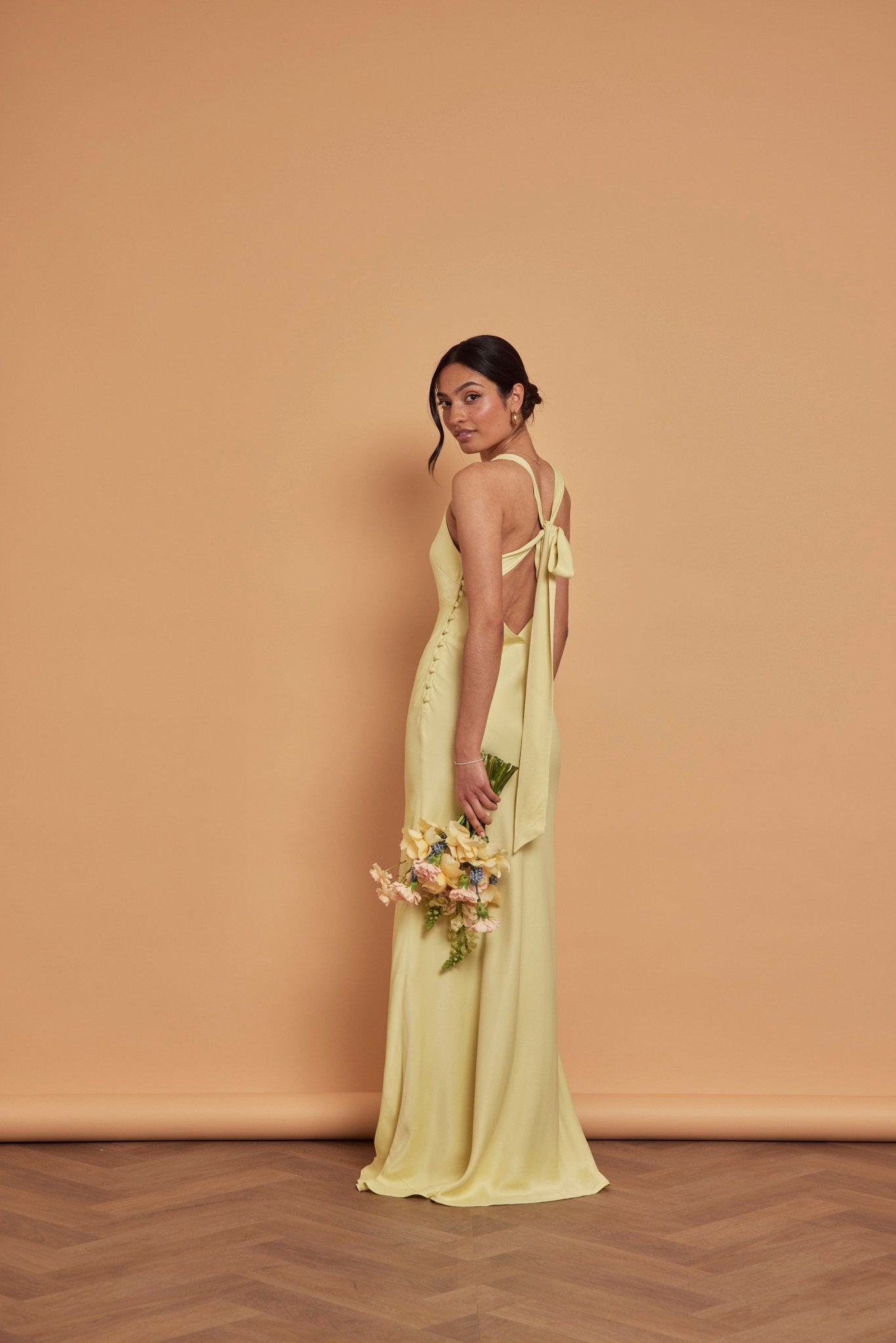 Our Coco Yellow Bridesmaid Dress | Maids to Measure UK