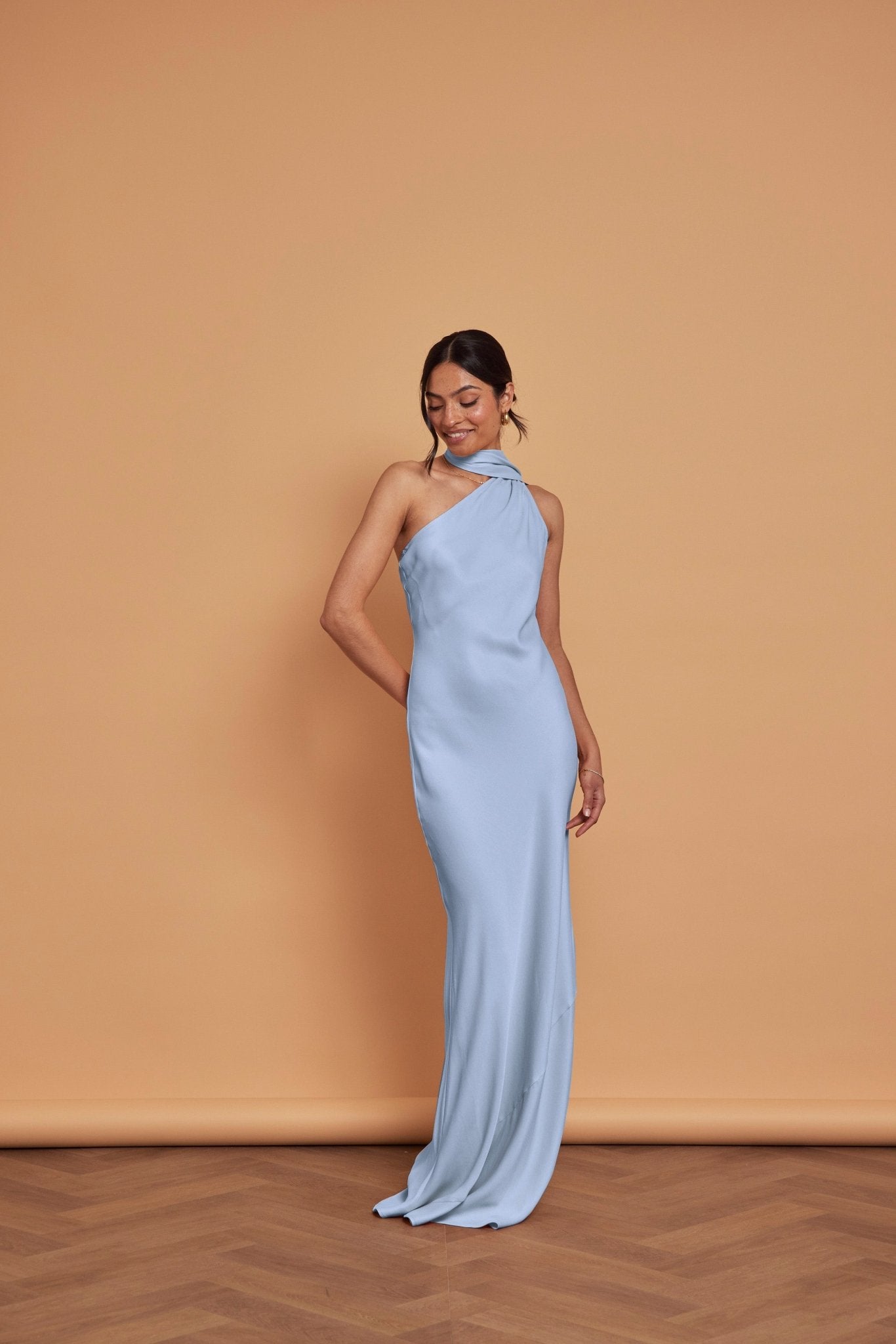 Our Cressida Cornflower Blue Bridesmaid Dress | Maids to Measure UK